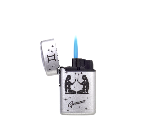 Prof Metallic Astro Jet Blue Flame Windproof Lighter – The Smoke Asylum