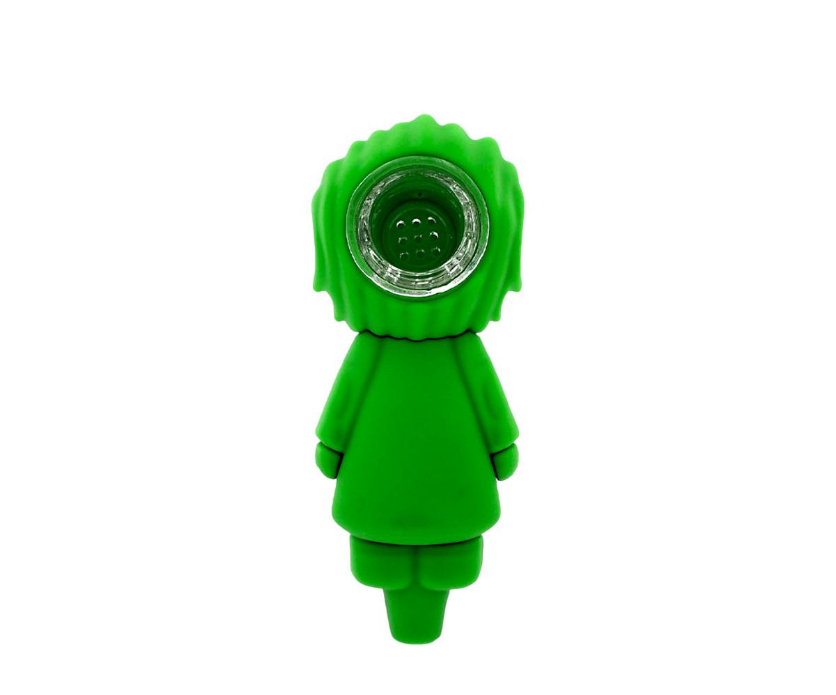 Clown Villain Silicone Pipe Red 10.5cm – The Smoke Asylum