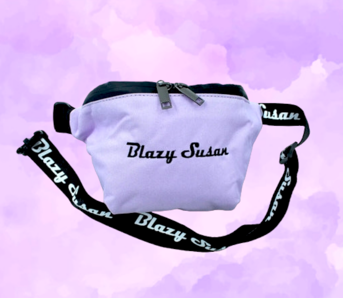 Blazy Susan Fanny Pack - Smell Proof - Purple – The Smoke Asylum