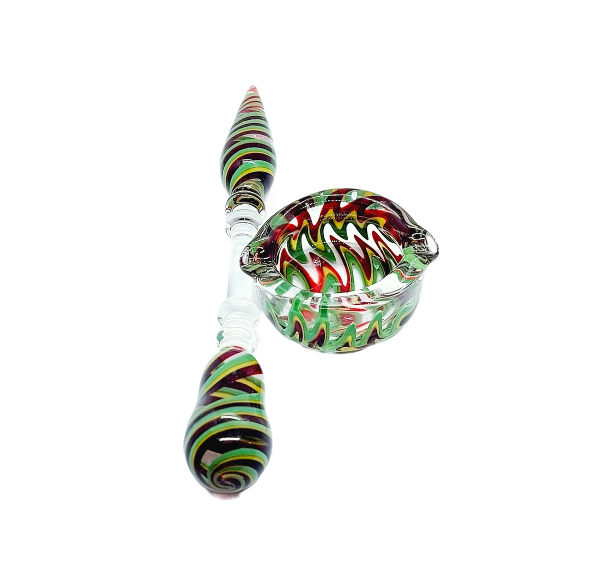Glass Oil Dabber & Tray (18cm) Dabbing accessories UK – The Smoke Asylum